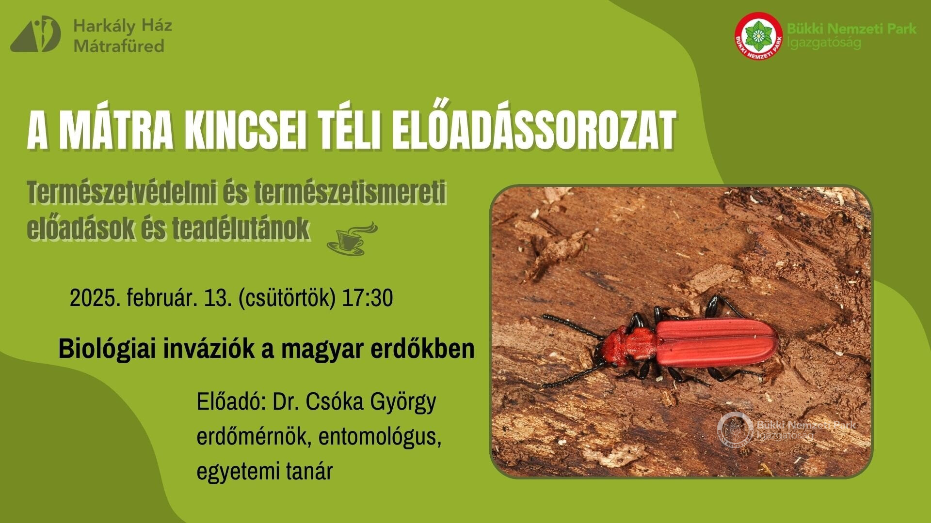 A Mátra Kincsei téli előadássorozat - Biológiai inváziók a magyar ...